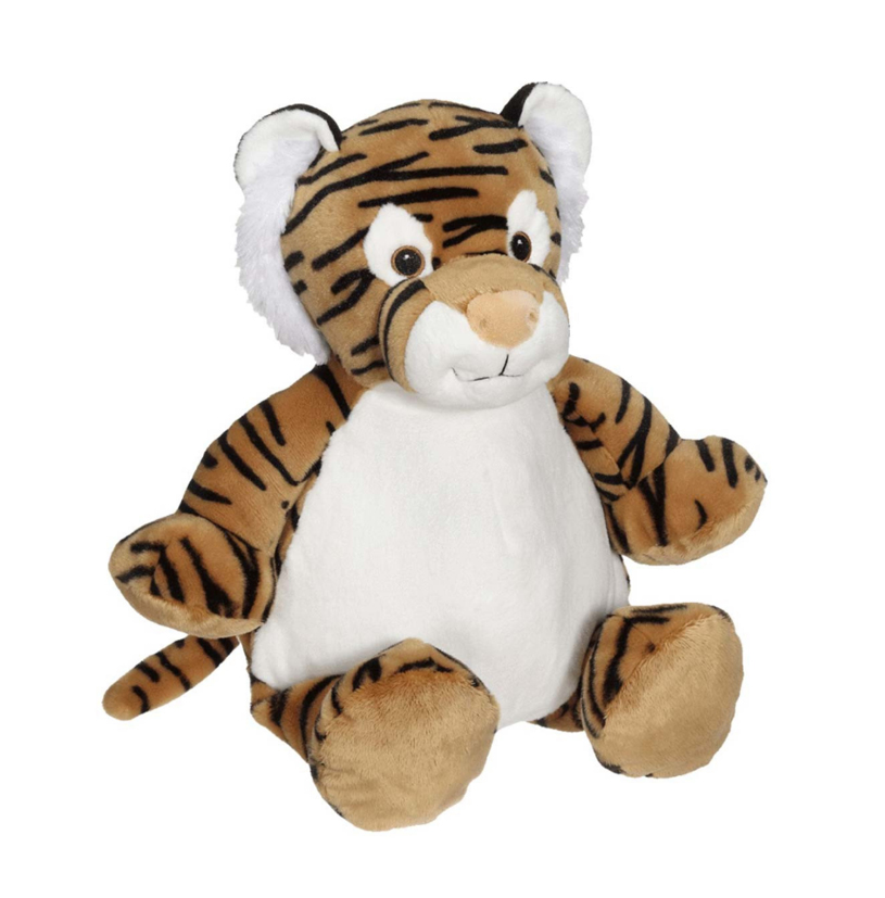 Tiger - bamse med brodering - Min Personlige Gave